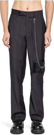 Martine Rose Homme, Pantalons, Noir, Taille: S Pantalon Portefeuille Bootcut