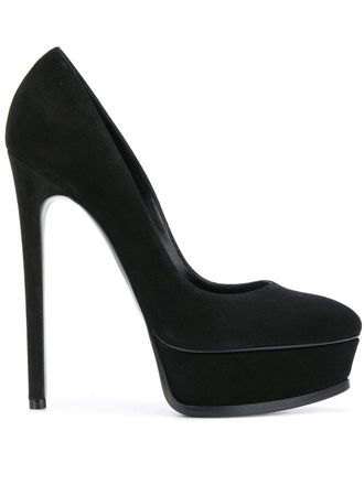 Casadei classic platform pumps - Noir