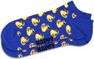Happy Socks RUBBER DUCK LOW SOCK (DE/NL/SE/PL, Numerisch, 41, 46, Regular, Regular, Mehrfarbig)