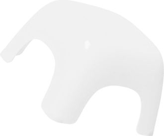 Lurrose Toilettenhocker aus Kunststoff rutschfest Leichter Tritthocker f&uuml;r Badezimmer Kompakt Belastbar Praktischer Toiletten fu&szlig;schemel f&uuml;r Erwachsene Platzs