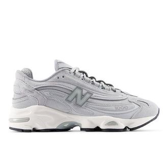 New Balance Unisexe 1000 en Gris, Cuir, Taille 37.5 Large