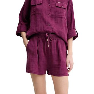 Melissa Odabash Abbie Shorts - Femme - Shorts - Violet - Taille: 44 FR