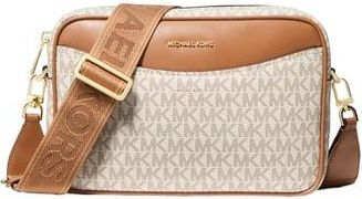 Michael Kors Grand sac &agrave; bandouli&egrave;re Bev logotyp&eacute;