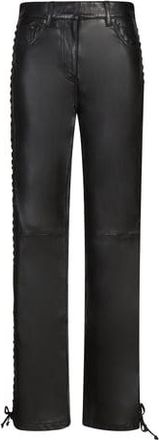 Rotate Pantalon en cuir dagneau