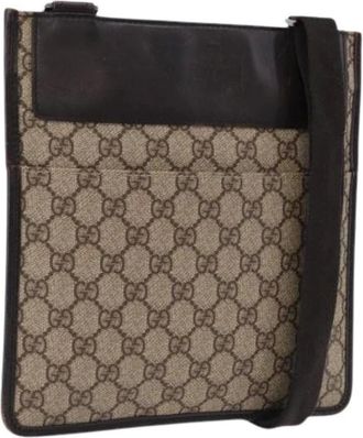 Gucci Sac bandouli&egrave;re vintage doccasion - Femme - Pre-owned - Brun - Taille: ONE Size