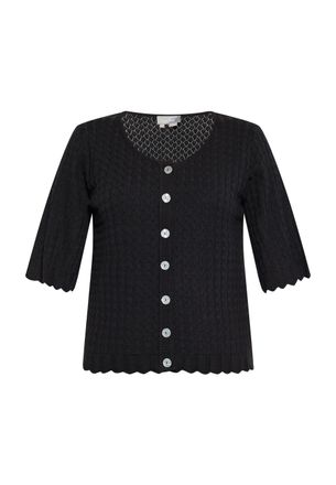 Usha Strickjacke Damen schwarz