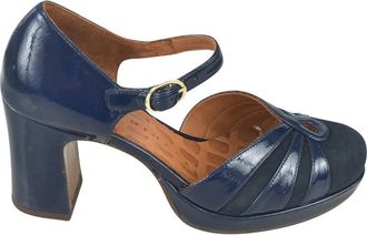 Chie Mihara Femme, Chaussures, Bleu, Taille: 36 1/2 EU Escarpins