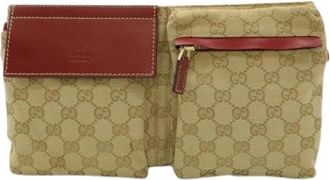 Gucci Sac banane Pre-owned - Femme - Pre-owned - Beige - Taille: ONE Size