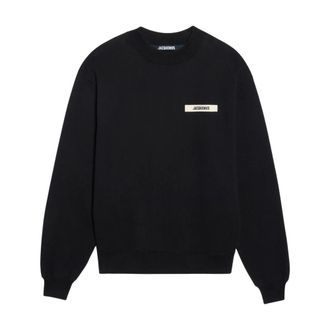 Jacquemus Le Sweat Shirt Gros Grain - - Sweatshirts & Hoodies - Herren - Schwarzk - XL