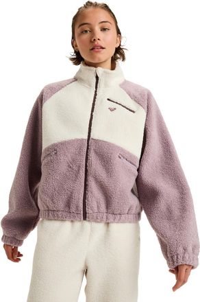 Roxy Waves of Warmth Colorblock - Sport Jumper for Women - Sportpullover - Frauen - L - Lila