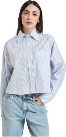 Max Mara Femme, Blouses et Chemises, Bleu, Taille: 42 FR Eden Shirt