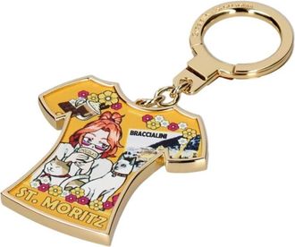 Braccialini Isadora Porte-cl&eacute;s - Femme - Accessoires - Jaune - Taille: ONE Size