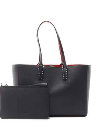 Christian Louboutin petit sac Cabata en cuir (années 20) - Noir