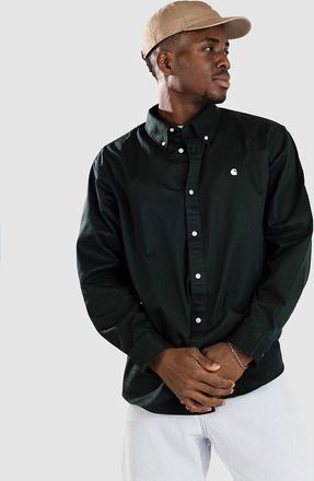 Carhartt Work in Progress OG Madison Hemd dark scarab