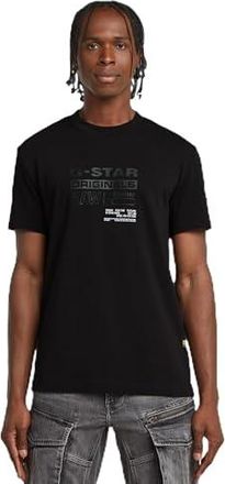 G-Star G-Star Homme T-Shirt Originals, Noir (dk black D26044-C336-6484), S