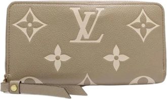 Louis Vuitton Portefeuille Long Pre-owned (Bi-pli) - Femme - Pre-owned - Beige - Taille: ONE Size