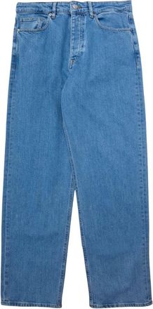 Selected Homme, Jeans, Bleu, Taille: W36 Jean Coupe Large Denim Bleu Clair