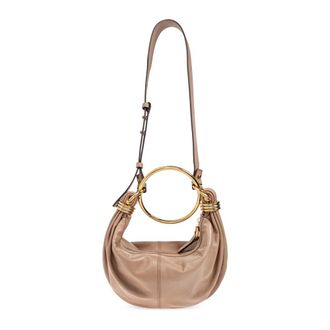 Chlo&eacute; Small Bracelet Hobo Bag - - Bags - Damen - Beige - ONE SIZE