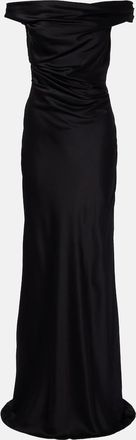 The Sei Robe Bardot aus Seidencharmeuse