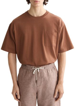 Scotch & Soda Seasonal Core - Loose-Fit 3 Crosses Pocket T-Shirt