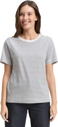 Tom Tailor Basic T-Shirt mit Herz-Print