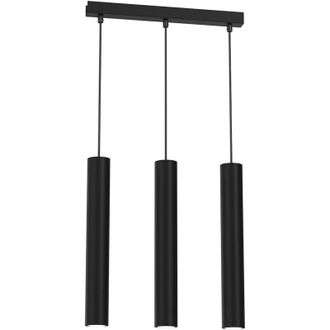 Hudson Milagro HUDSON MLP8792 schwarze R&ouml;hrenpendelleuchte 3xGU10
