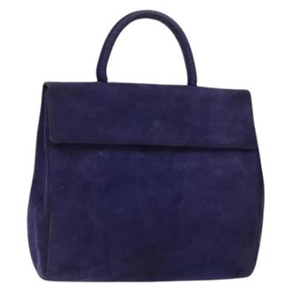 Prada Pre-owned Vintage Wildleder Handtasche - - Pre-owned - Damen - Lila - ONE SIZE