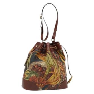 Ferragamo Sac seau doccasion - Femme - Pre-owned - Brun - Taille: ONE Size