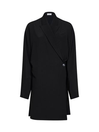 Brunello Cucinelli Tuxedo Dress - Black