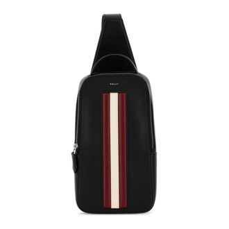 Bally Homme, Sacs, Noir, Taille: ONE Size Sac bandouli&egrave;re en cuir