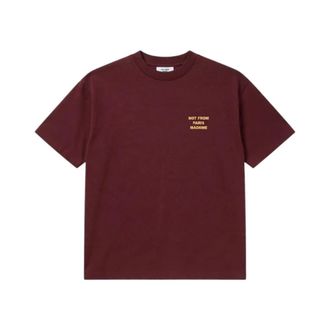 Dr&ocirc;le de Monsieur Le T-Shirt Slogan - - Tops - Damen - Rot - L