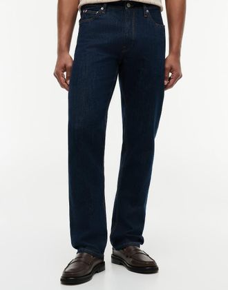 Tommy Hilfiger Jean droit classique - Bleu fonc&eacute;
