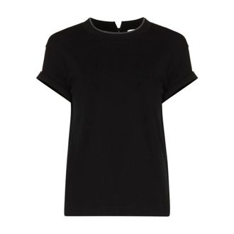 Brunello Cucinelli Damen, Oberteile, Schwarzk, MGr&ouml;&szlig;e