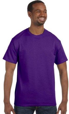 Gildan T-Shirt à Manches Courtes - Homme (XL) (Violet)