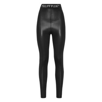 Philipp Plein Leggings - - Trousers - Damen - Schwarzk - S