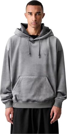 Yohji Yamamoto Homme, Sweatshirts et sweats &agrave; capuche, Gris, Taille: L Sweat &agrave; capuche