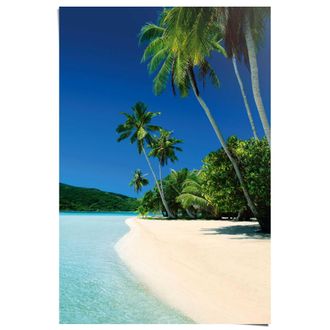 Reinders Poster, Bounty Beach, Schlafzimmer, Poster, Wanddeko, Room Decor, 150 gr. gl&auml;nzend Bilderdruckpapier, Blau, 91,5 x 61