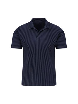 Homme Pliss&eacute; Issey Miyake Pleated Polo