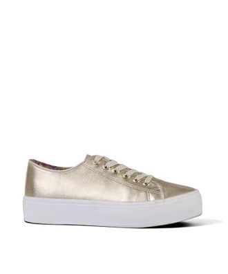 Joe Browns Femme Metallic Chunky Platform Trainers Basket, dor&eacute;, 39 EU