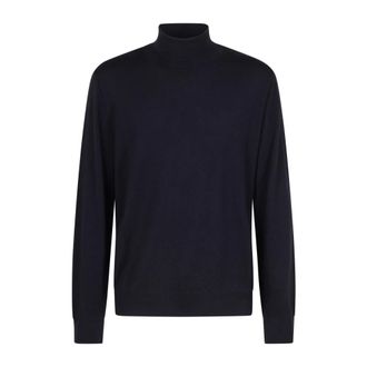 Canali Rollkragenpullover - - Knitwear - Herren - Schwarzk - 4XL