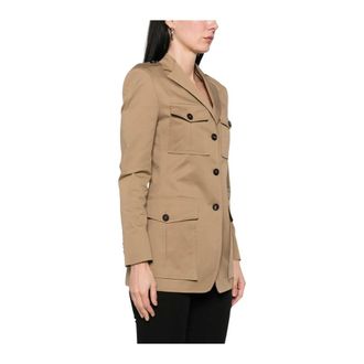Tagliatore Femme, Vestes, Beige, Taille: 42 FR Giamila Structured Safari Jacket