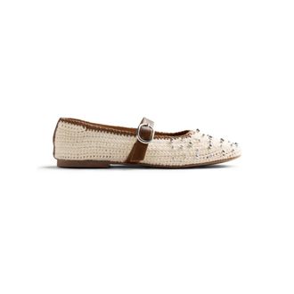 Gioseppo Manyoni Ballerina Uncinetto - - Shoes - Damen - Beige - 39 EU