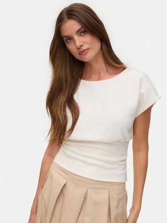 Vero Moda Bluse Smilla 10355466 Hellbeige Regular Fit