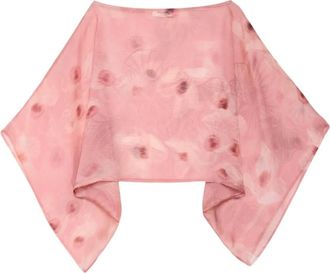 ottod'Ame Femme, Blouses et Chemises, Multicolore, Taille: ONE Size Poncho