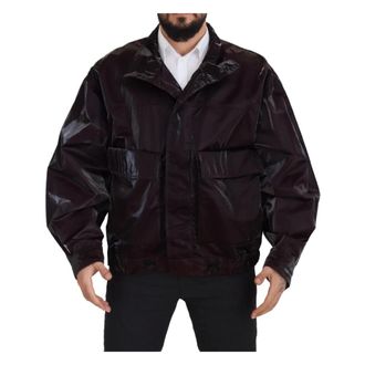 Dolce & Gabbana Jacke mit Kragen - - Jackets - Herren - Braun - L