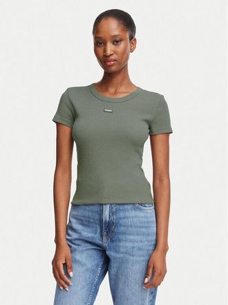 HUGO BOSS T-Shirt Easy 50523924 Gr&uuml;n Slim Fit