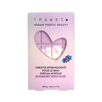 Inuwet Tablette cassis effervescente pour le bain - 200 g Inuwet