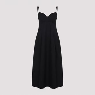 Co Bustier Cut Midi Dress