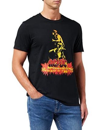 AC/DC ACDC AC/DC Bonfire, T-Shirt Homme, Noir (Black Black), XX-Large