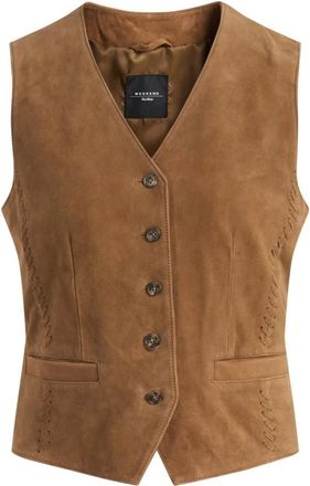 Max Mara Femme, Vestes, Brun, Taille: 38 FR Vestes